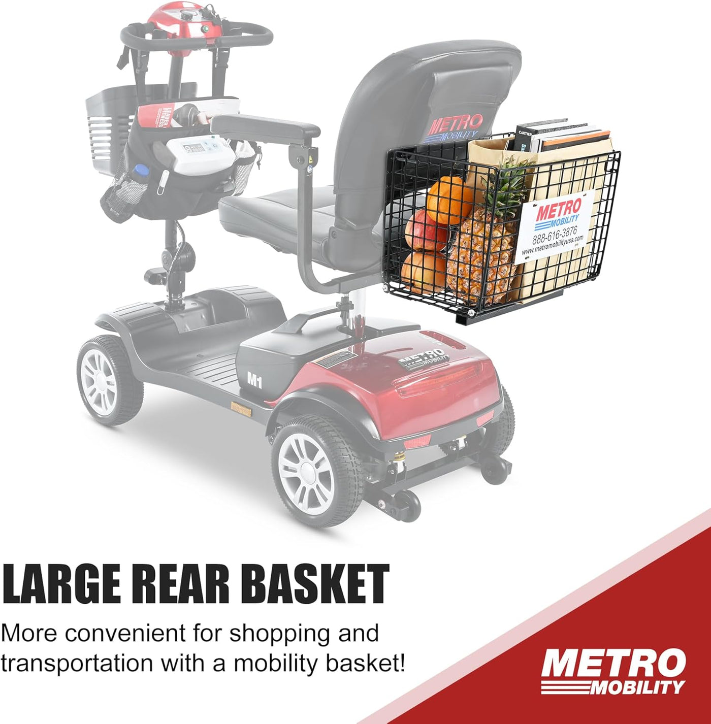Metro Mobility M1 Portal 4-Wheel Mobility Scooter – Metro Mobility Scooter