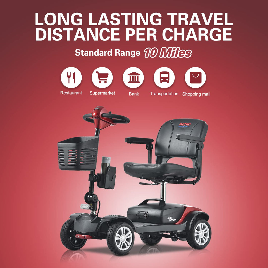 Metro Mobility Scooters | Lightweight, Folding & Heavy-Duty Models